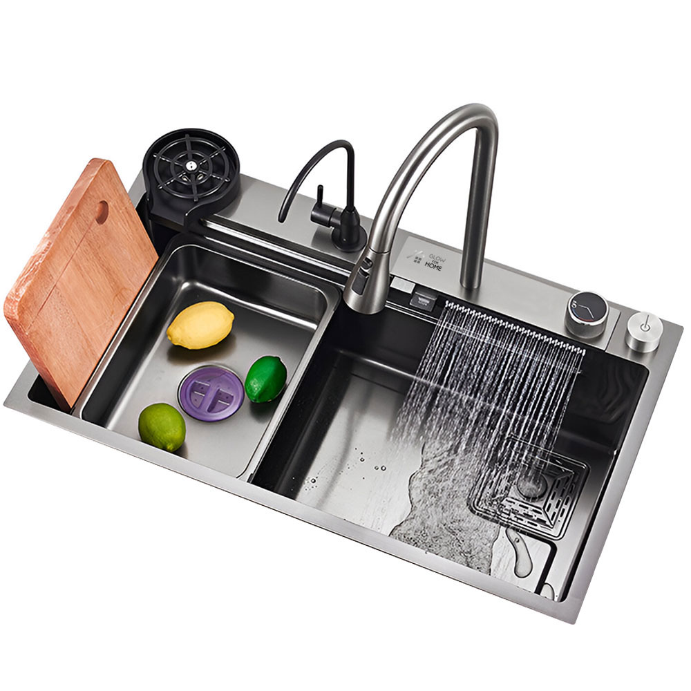 Set chiuveta multifunctionala profesionala din otel inoxidabil ...